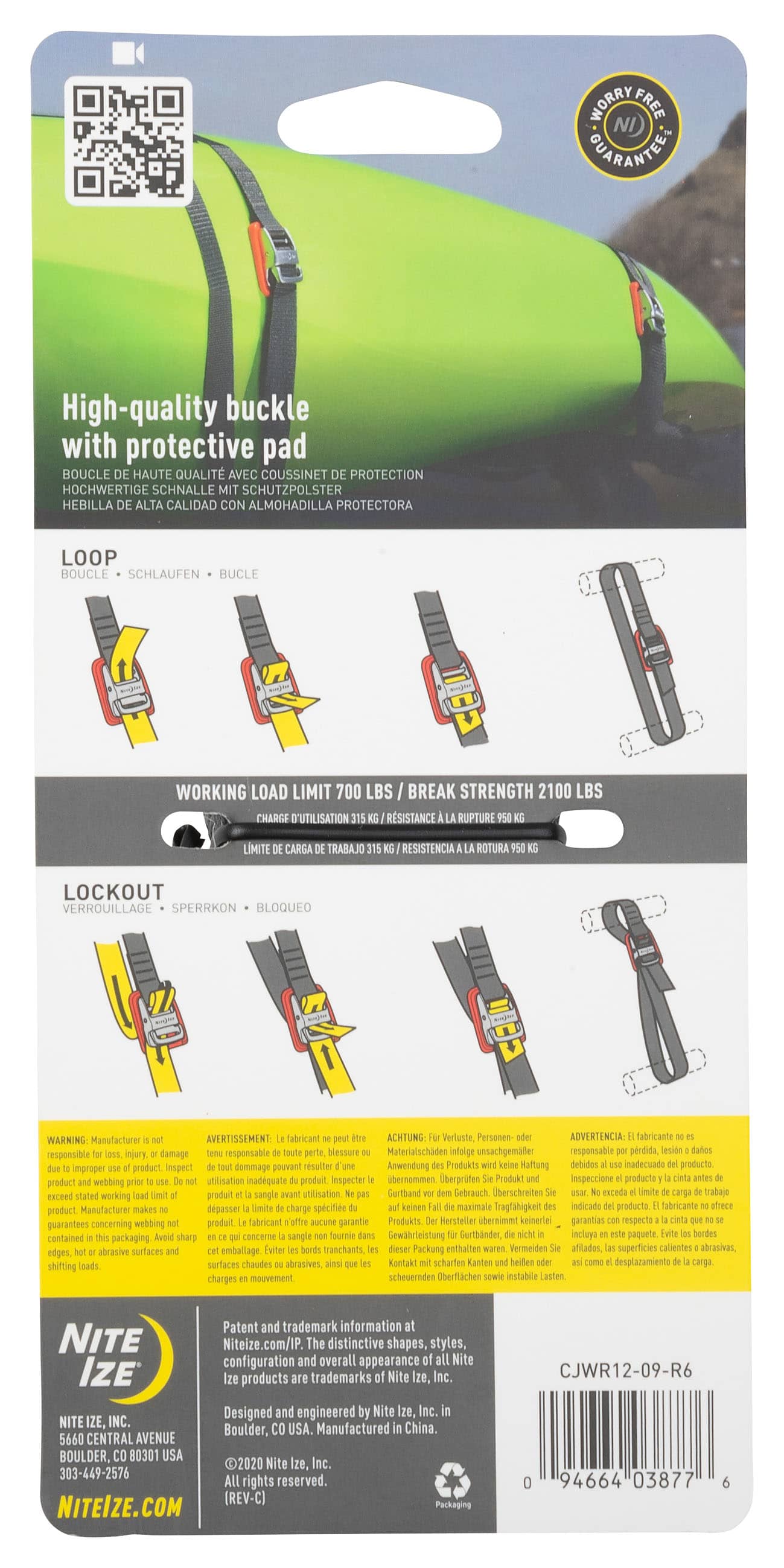 Nite Ize® Camjam® Tie Down Strap | Cabela's Canada