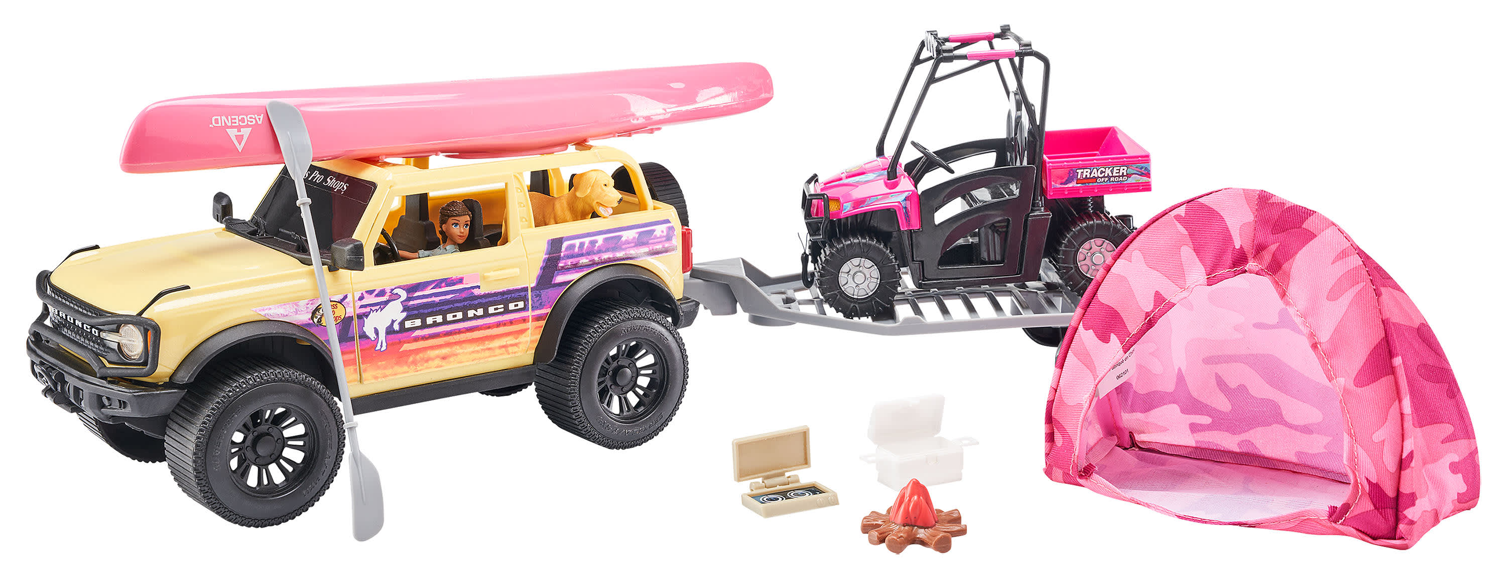 Bass Pro Shops® Deluxe Ford® Bronco® Camping Adventure Playset for Kids ...