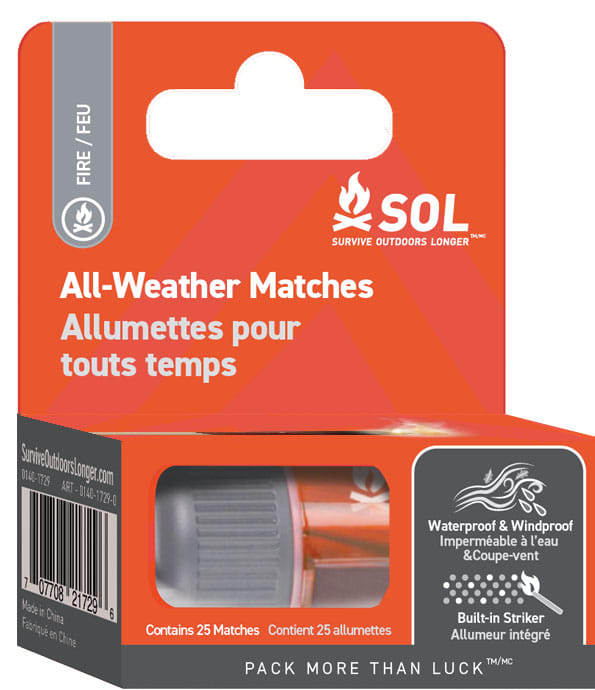 S.O.L.® All Weather Matches | Cabela's Canada
