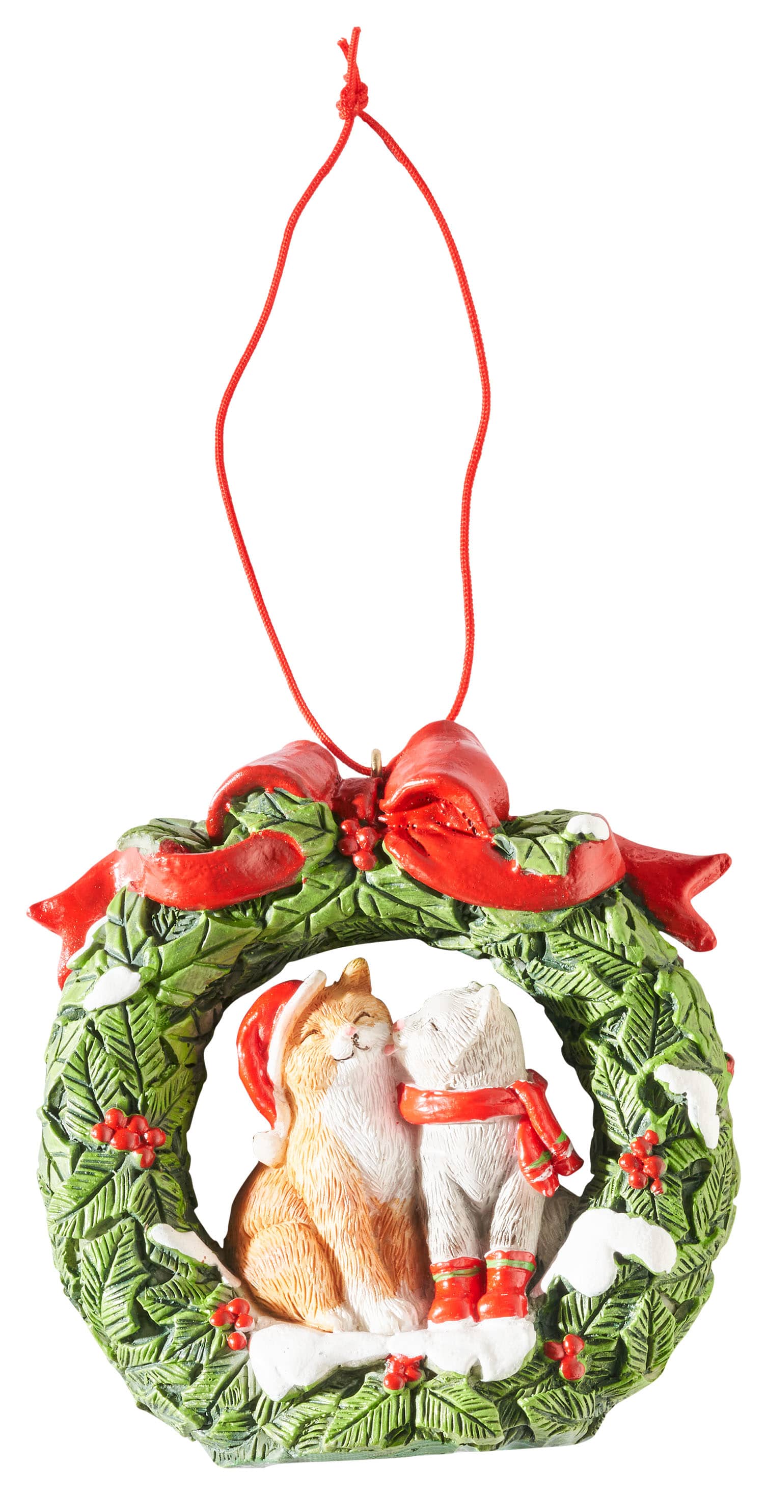 Bass Pro Shops® Cats on Wreath Ornament | Cabela's Canada
