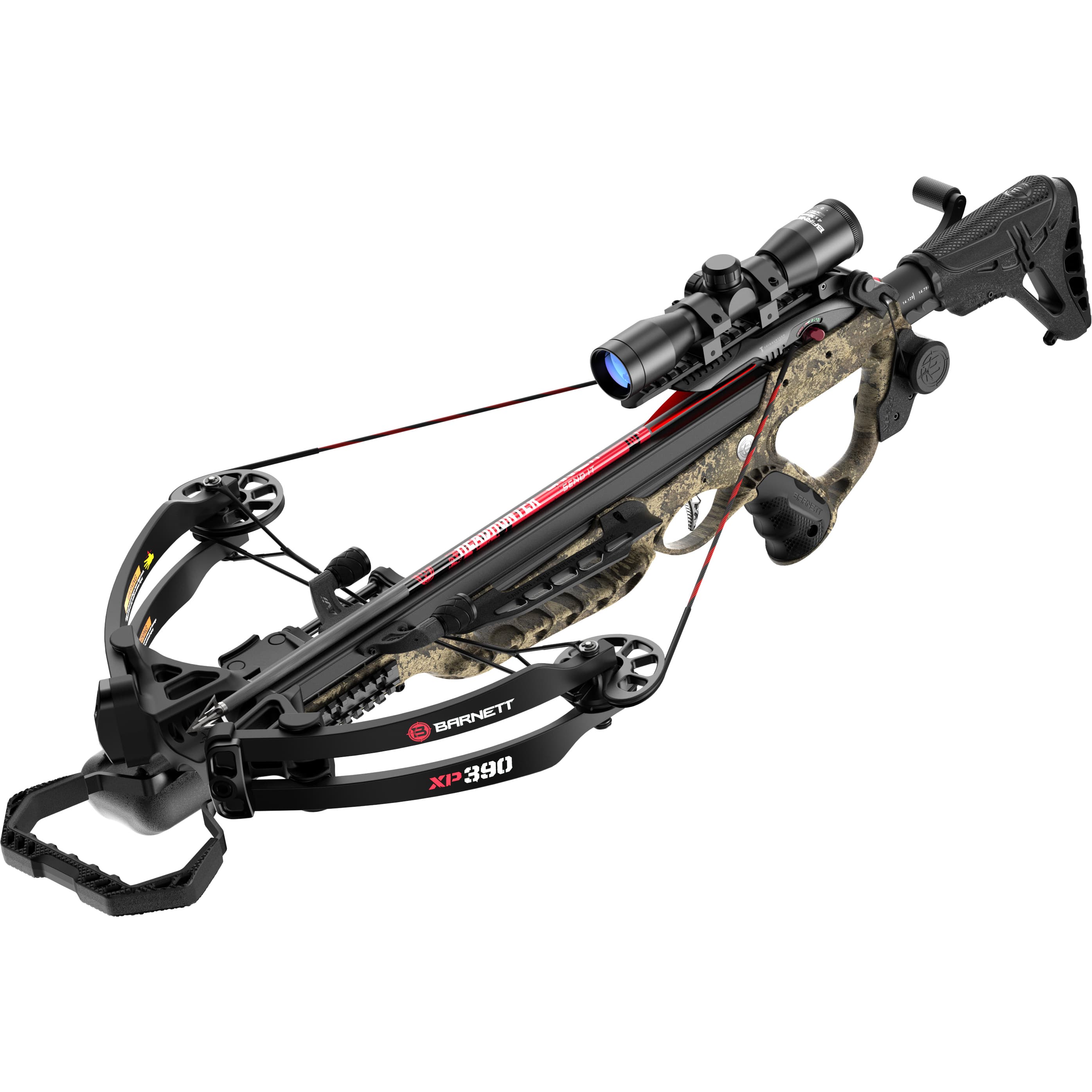 Barnett® XP390 TrueTimber® Crossbow Package with Crank Cocking Device ...