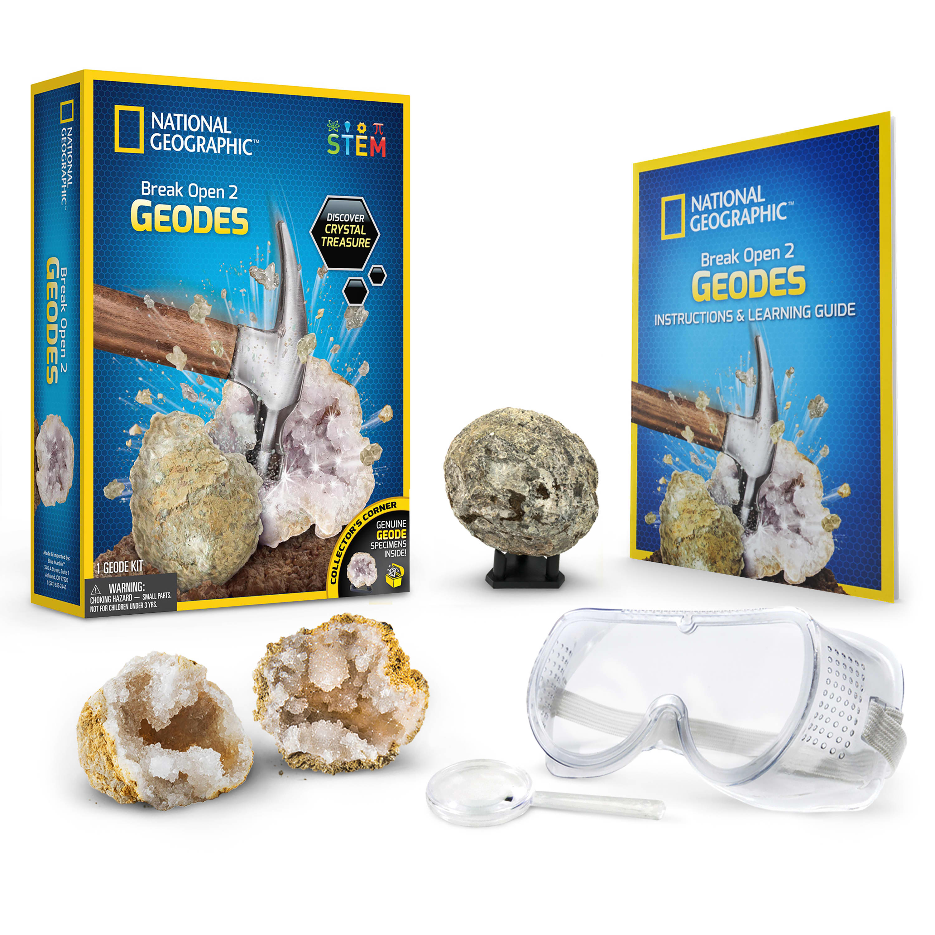National Geographic® Break Open 2 Geodes | Cabela's Canada