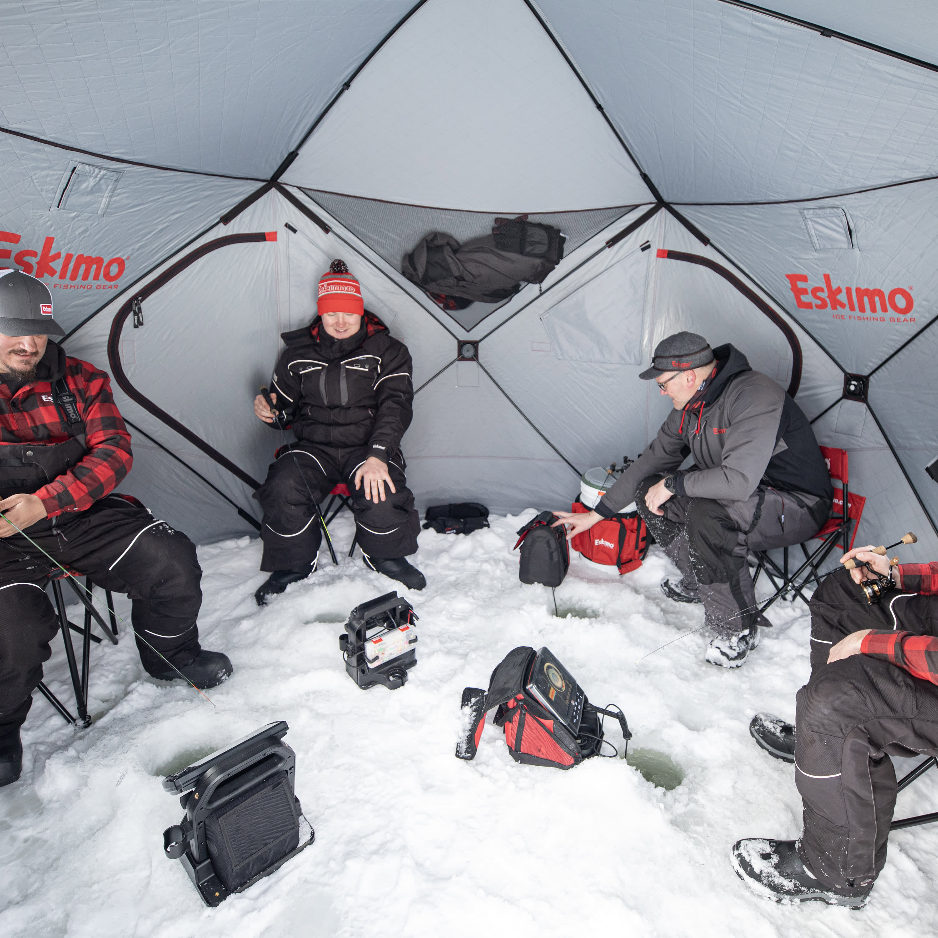 Eskimo Outbreak 650xd Popup Portable Insulated Fish House Eskimo ...