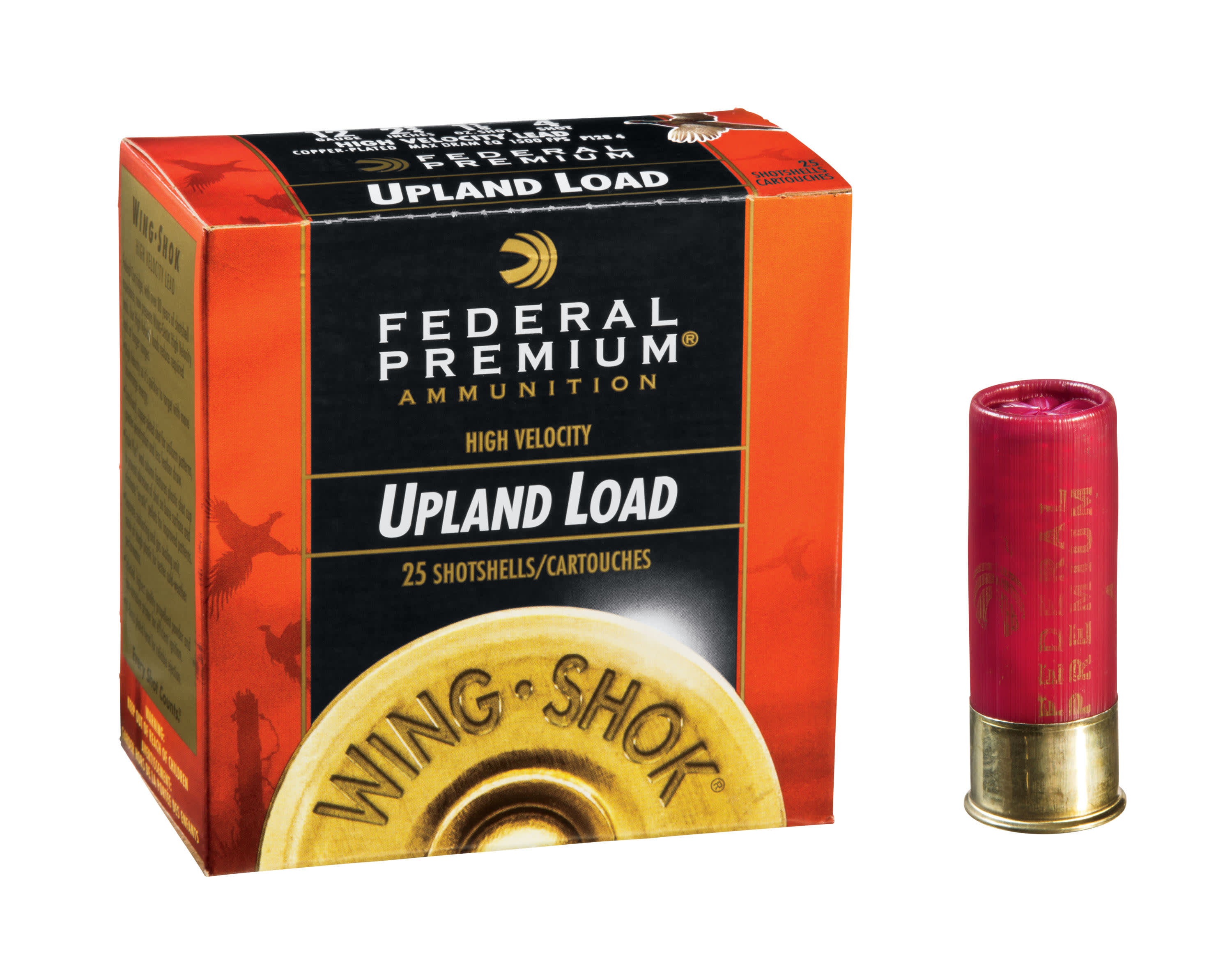 Federal Premium® Wing-Shok® High Velocity Upland Load Shotshells ...