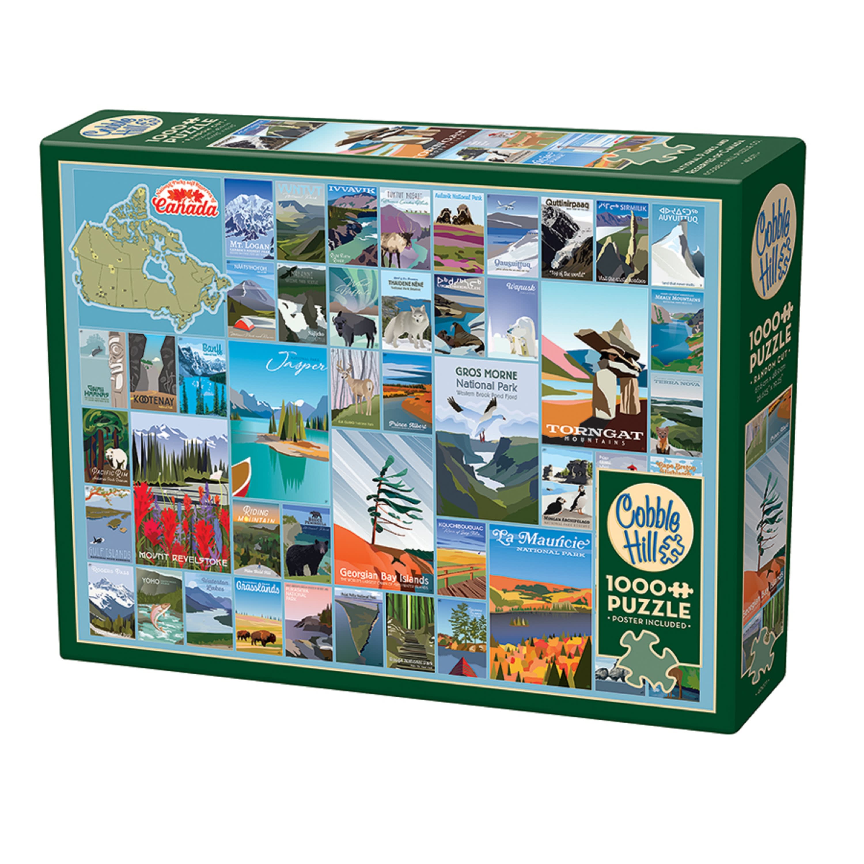 Cobble Hill National Parks and Reserves of Canada Puzzle - 1000 Pieces ...