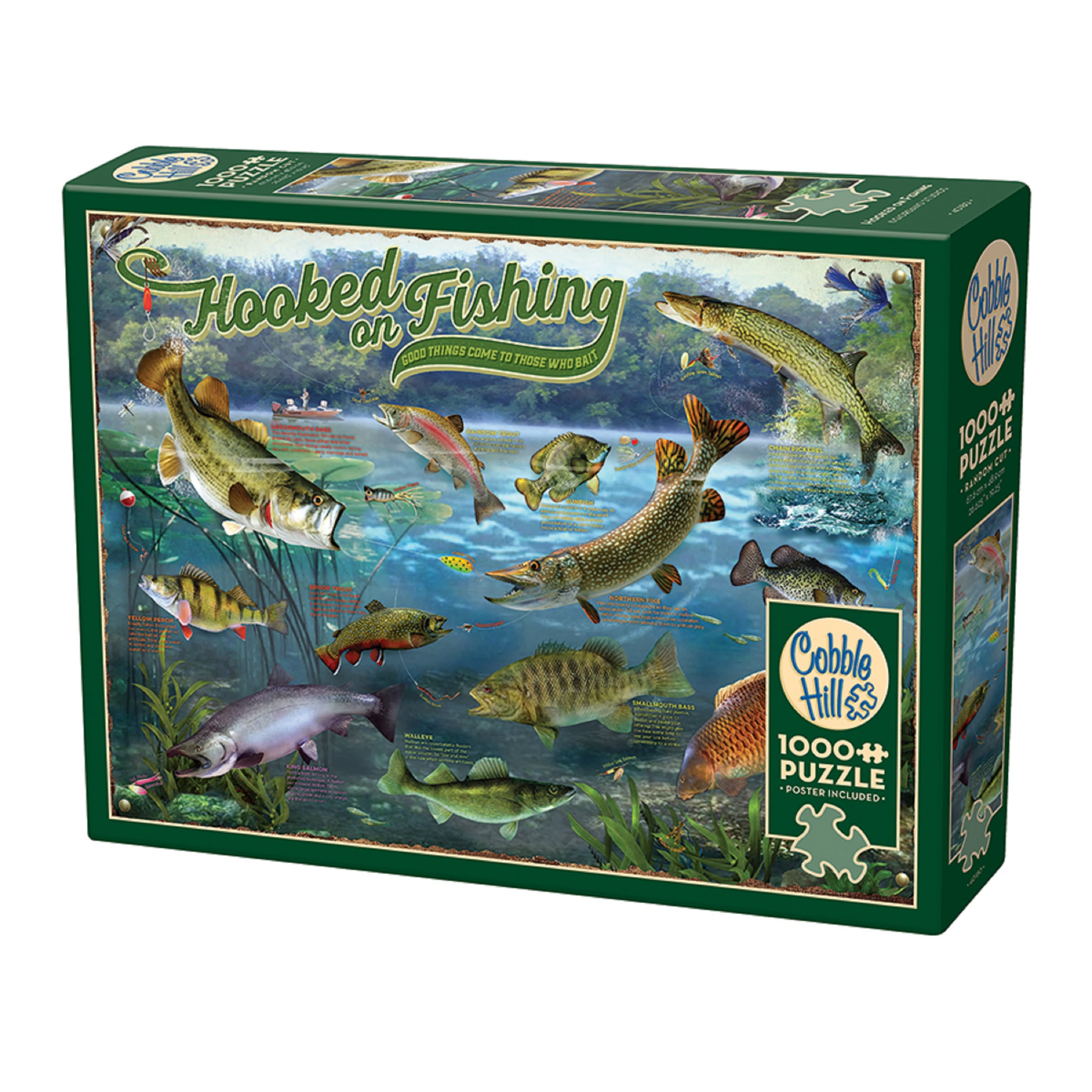 Cobble Hill Hooked on Fishing Puzzle - 1000 Pieces | Cabela's Canada