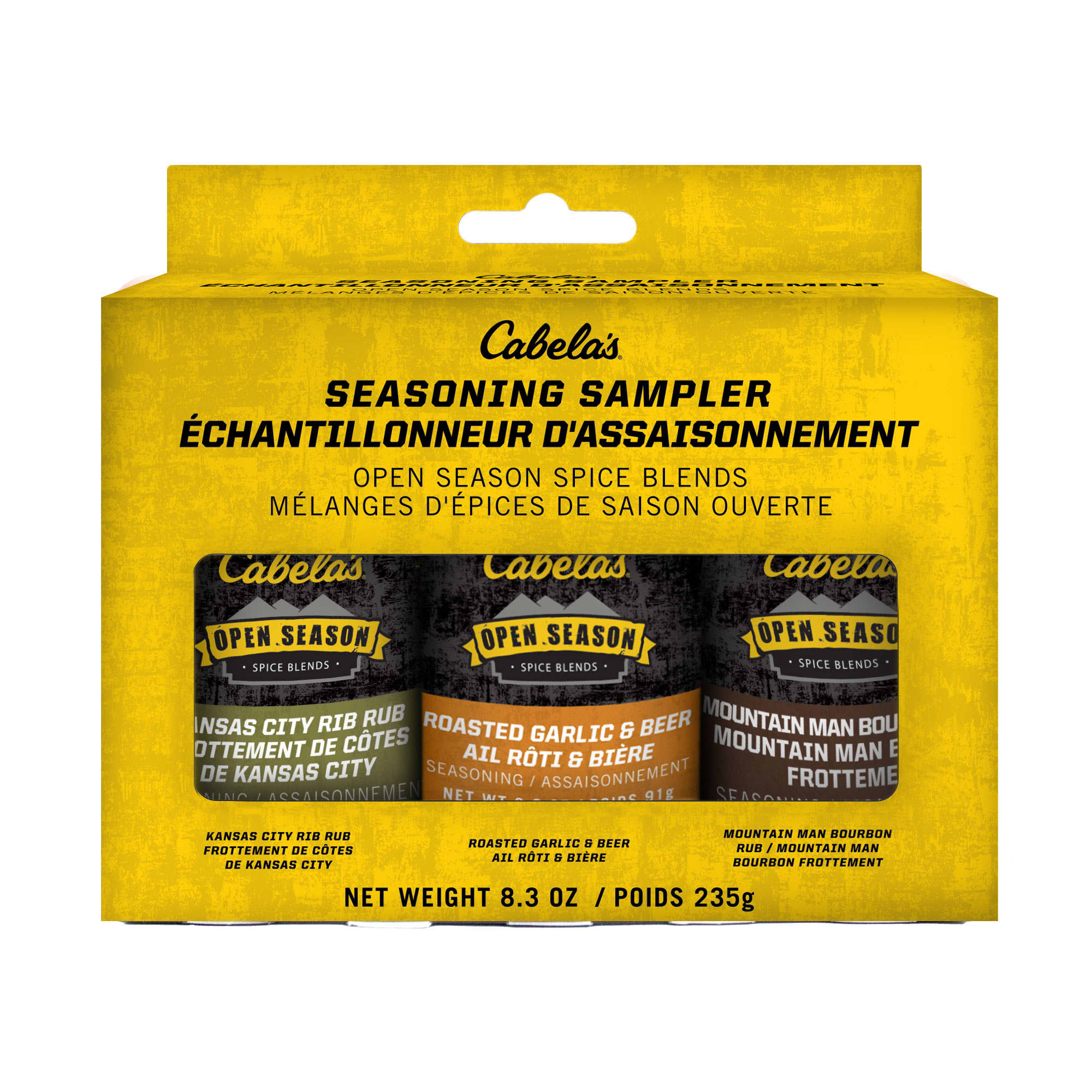 Cabela's® Open Season Mini Seasoning Sampler 3-Pack | Cabela's Canada
