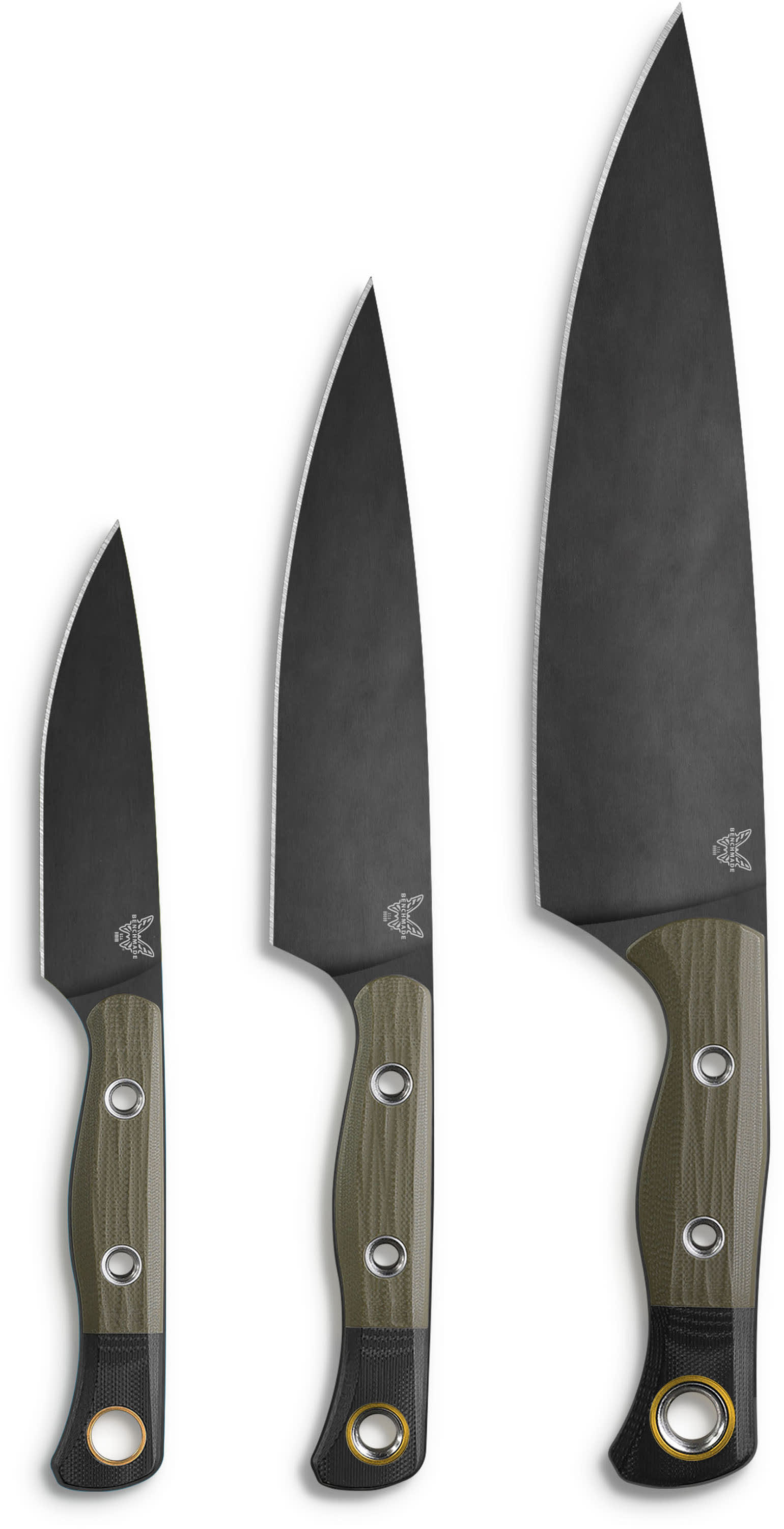 Benchmade® 4000-02 3 Piece Kitchen Knife Set - Green | Cabela's Canada