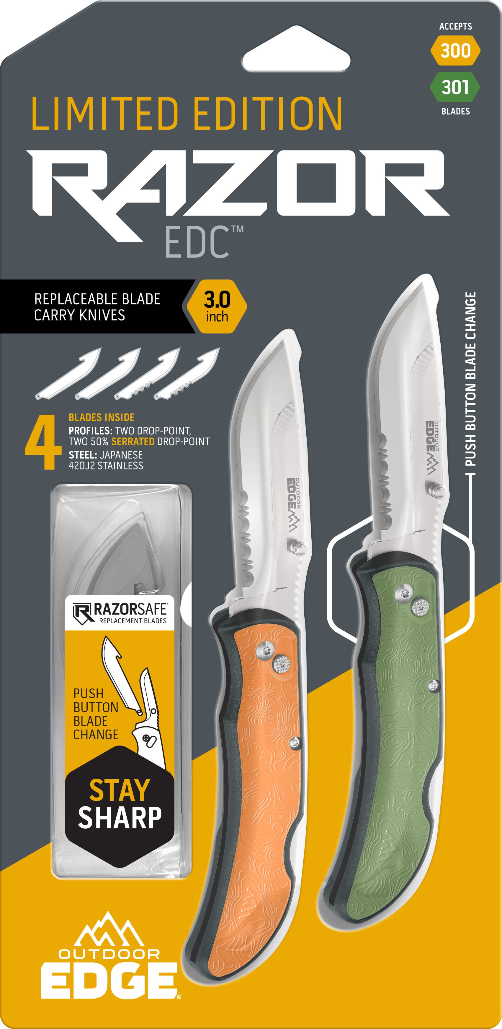 Outdoor Edge® Razor EDC 2-Pack Combo | Cabela's Canada