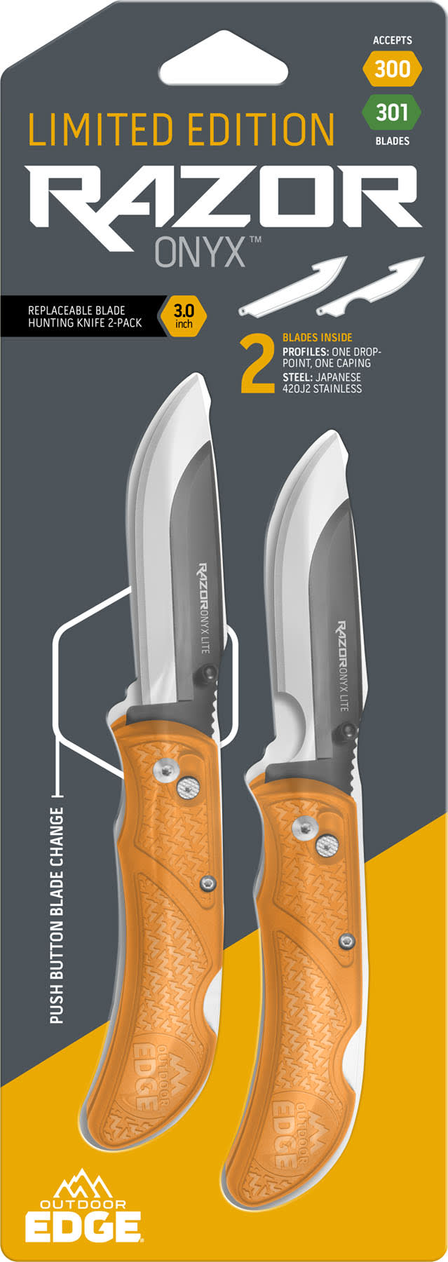 Outdoor Edge® Razor Onyx 2-Pack Combo | Cabela's Canada