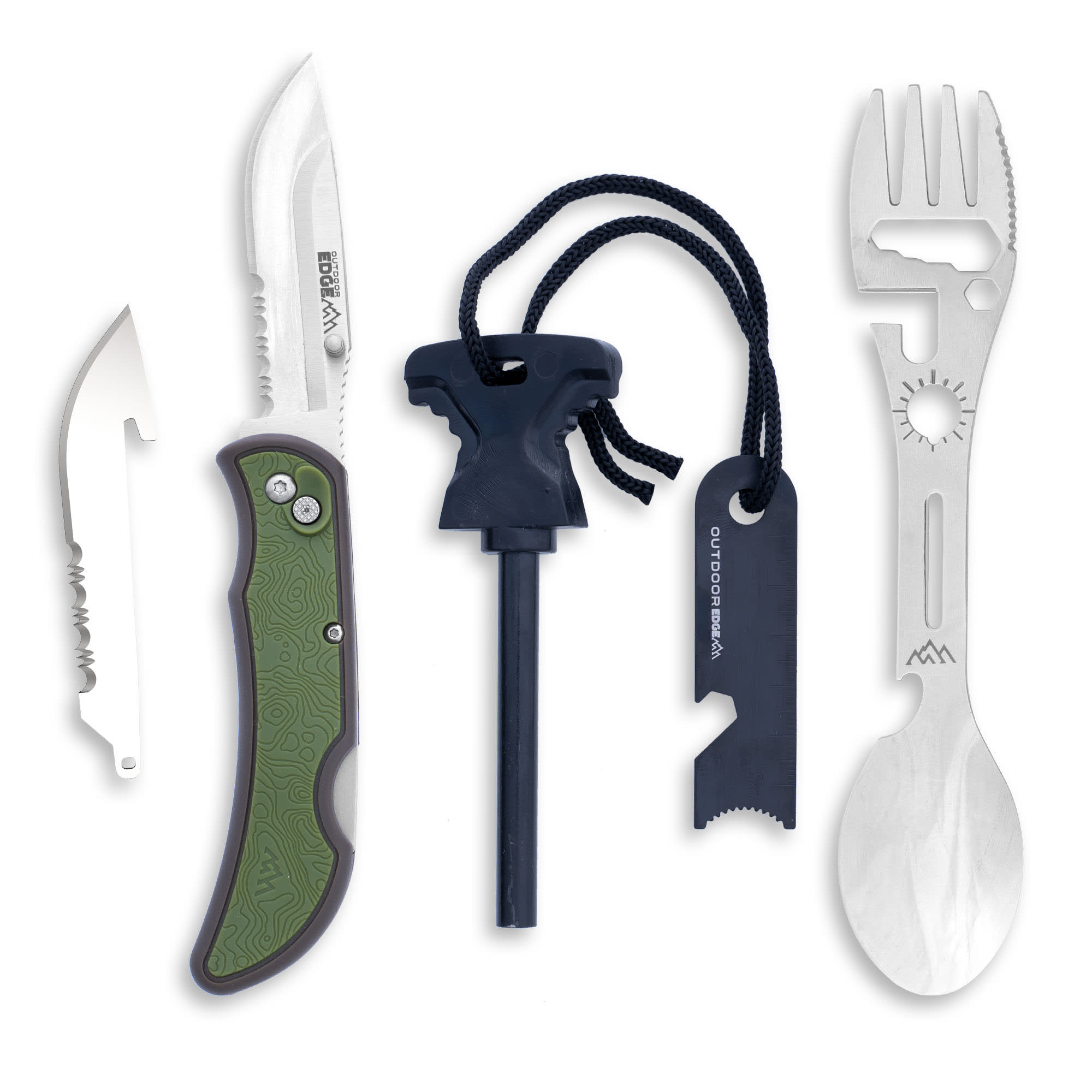 Outdoor Edge® Razor EDC Combo Pack with Spork and Fire Starter | Cabela ...