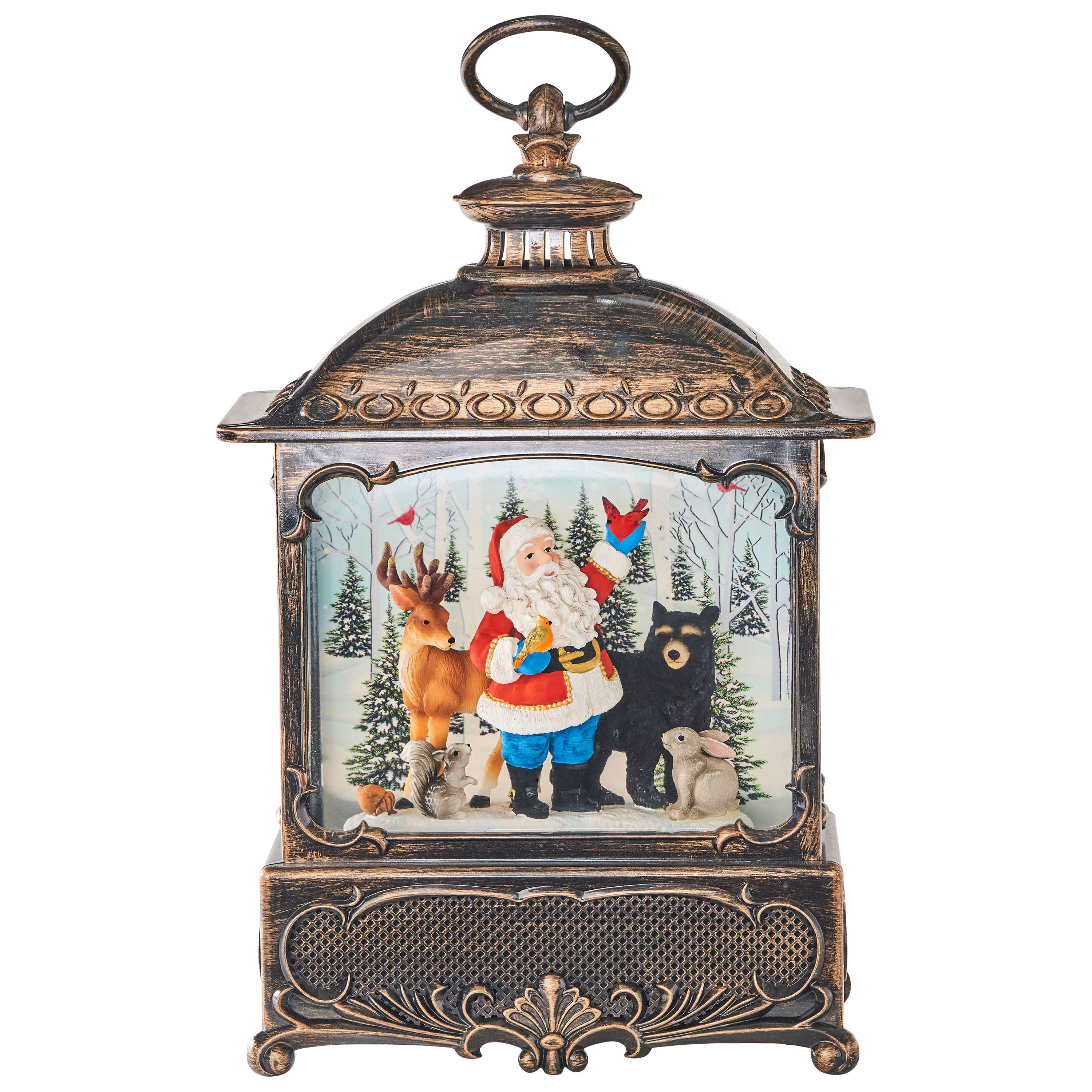 Bass Pro Shops® Santa Scene Lighted Snow-Globe Lantern | Cabela's Canada