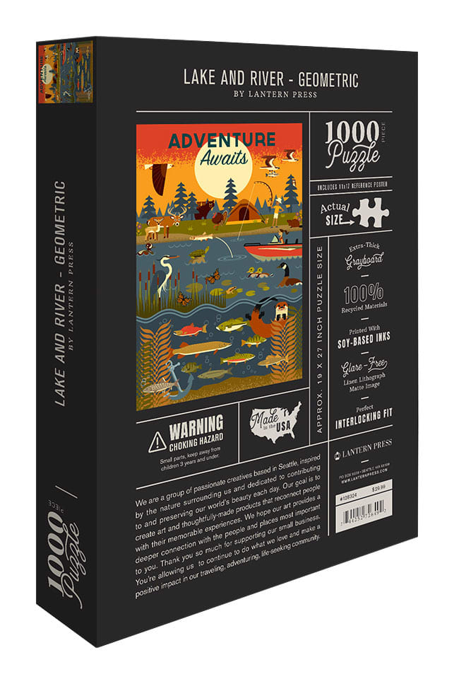 Lantern Press® Adventure Awaits 1,000-Piece Jigsaw Puzzle | Cabela's Canada