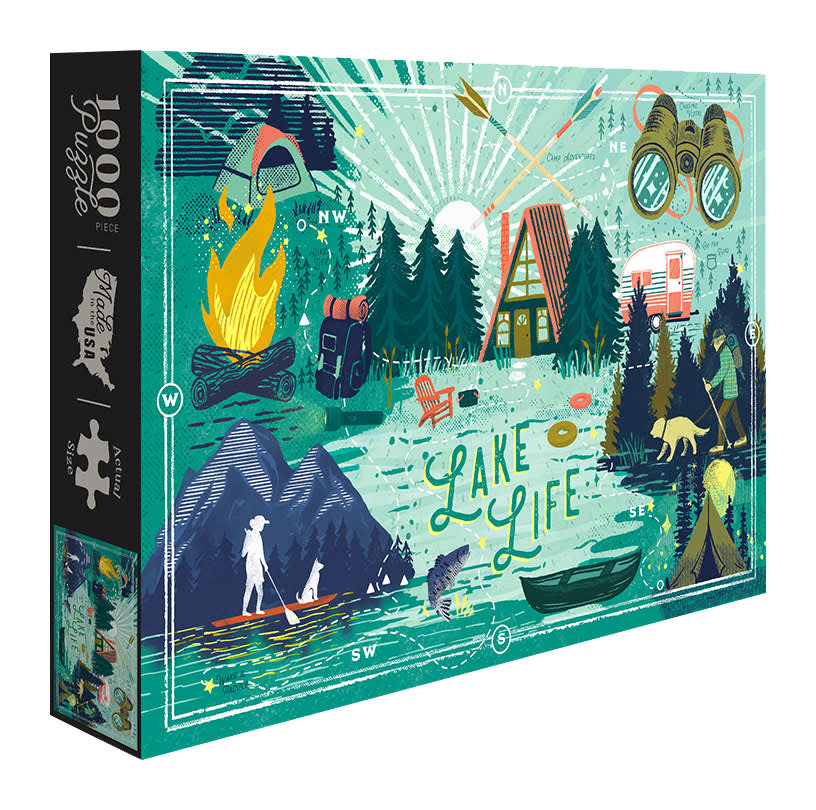 Lantern Press® Lake Life 1,000-Piece Jigsaw Puzzle | Cabela's Canada