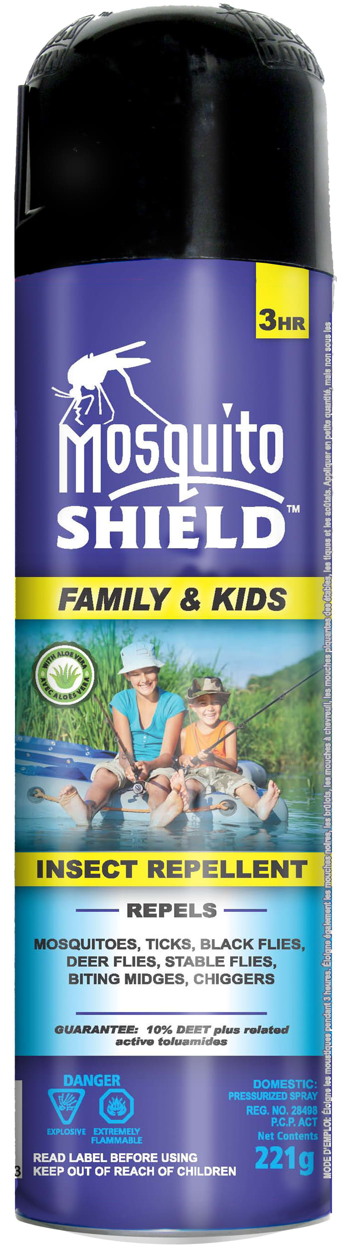 Mosquito Shield™ Kids & Family 10% Deet Insect Repellent Aerosol ...