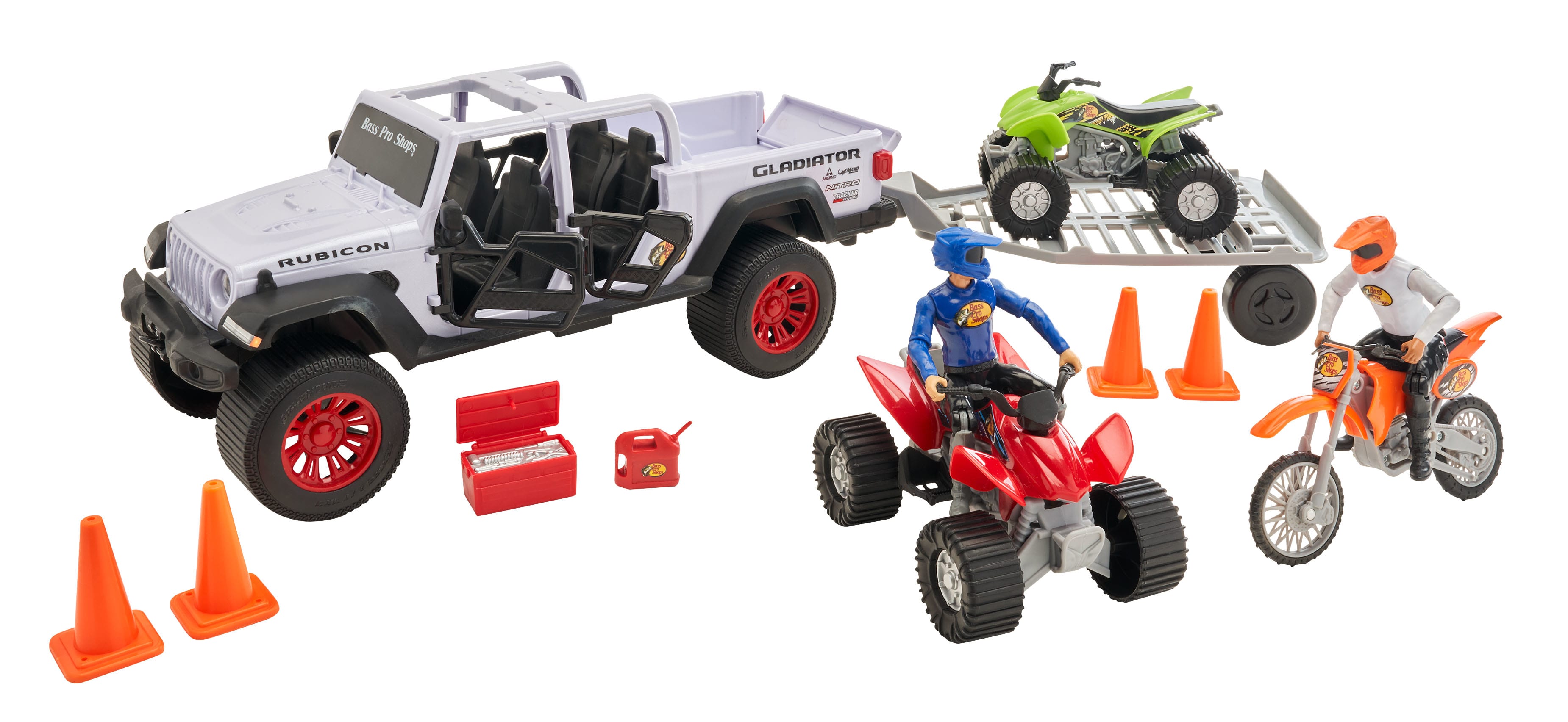 Bass Pro Shops® Imagination Jeep® Gladiator® Off-Road Adventure Playset ...